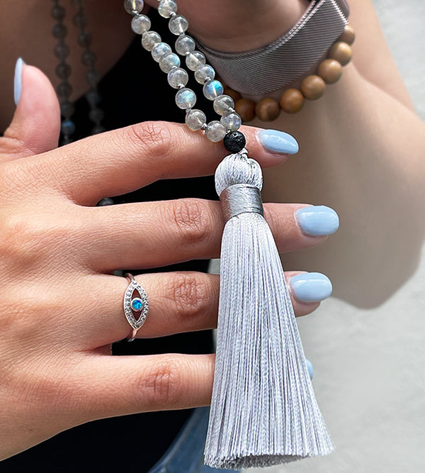 Unisex Labradorite Mala – The Deva Shop