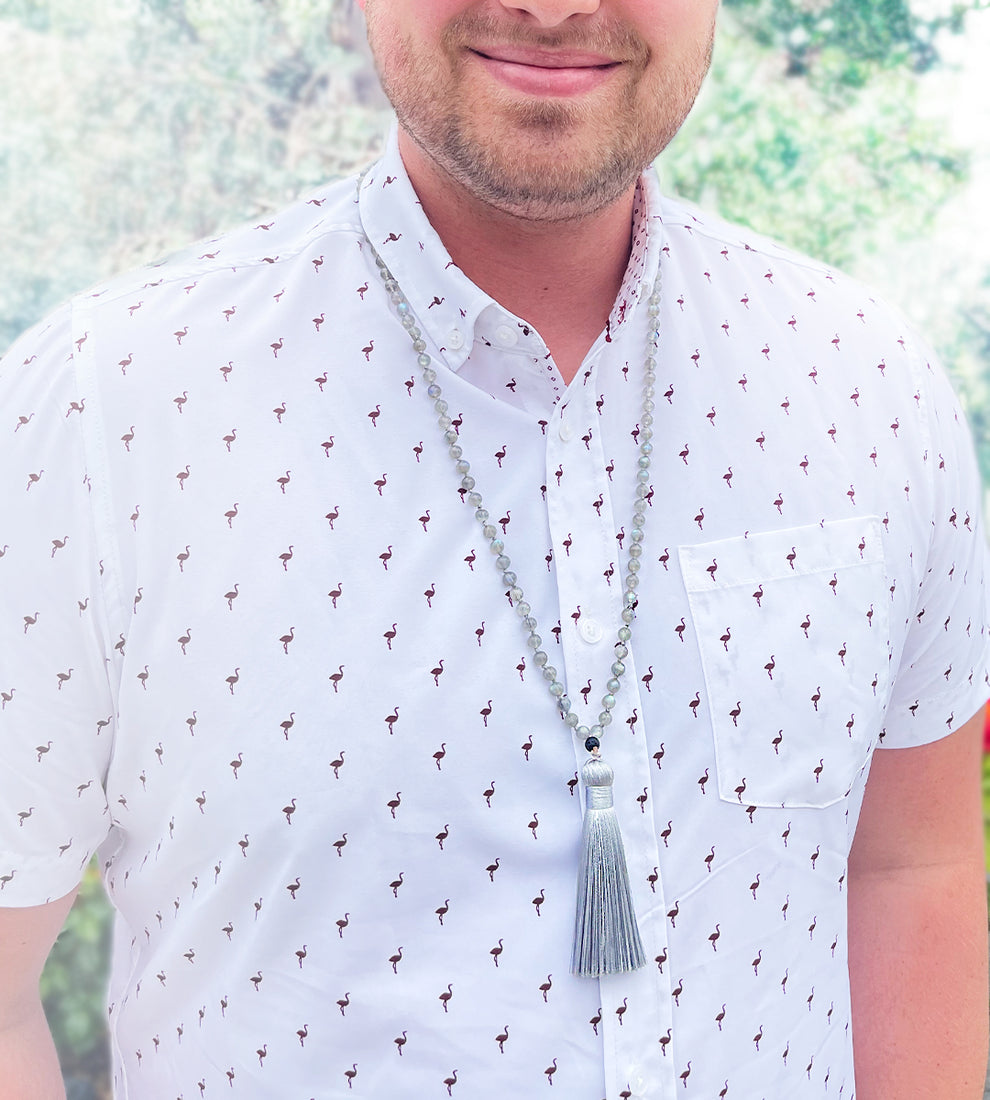 Unisex Labradorite Mala – The Deva Shop